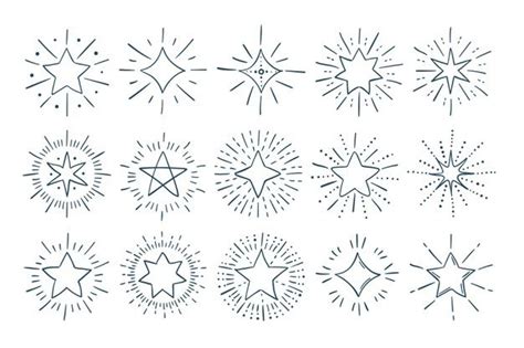 Free Vector Hand Drawn Stars Pack How To Draw Hands Vector Free