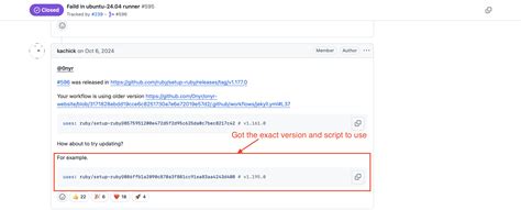 Outdated Ruby Version Shafik Walakaka