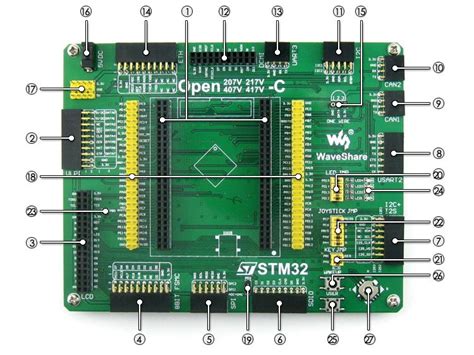 Купить Stm32 Arm Cortex M4 оценки развития Совет Stm32f407vet6 наборы