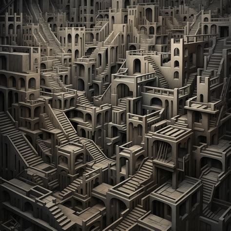 Premium Ai Image Exploring The Intricate Patterns Of Escher Texture