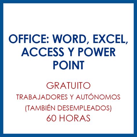 office word excel access y power point its academia