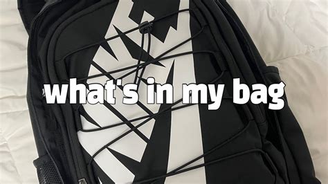 예비고1 새학기 가방싸기 Whats In My Bag 새학기 필수템 추천 가방소개 08 나이키 헤이워드 백팩 Youtube