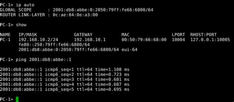 Vpcs Console Issue Relatd To Ipv6 Slaac · Issue 1372 · Gns3gns3