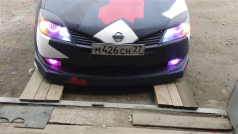 Первые, , развлекушки, , с обвесом — Nissan Primera (P12), 2 л, 2002 ...