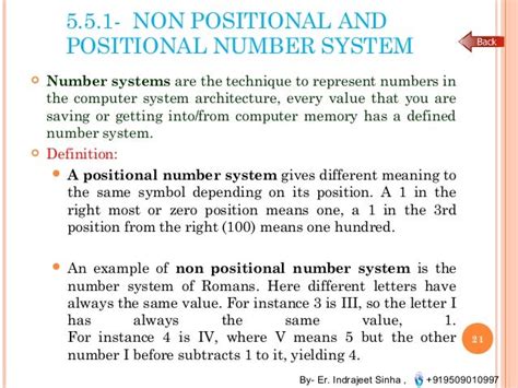 Unit V Computer Number System