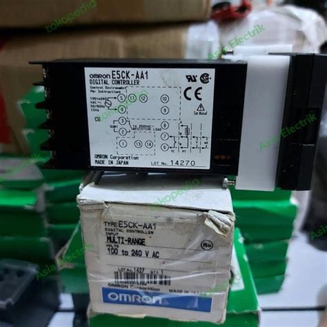 jual e5ck aa1 digital controller input omron original kota tangerang selatan victory teknik