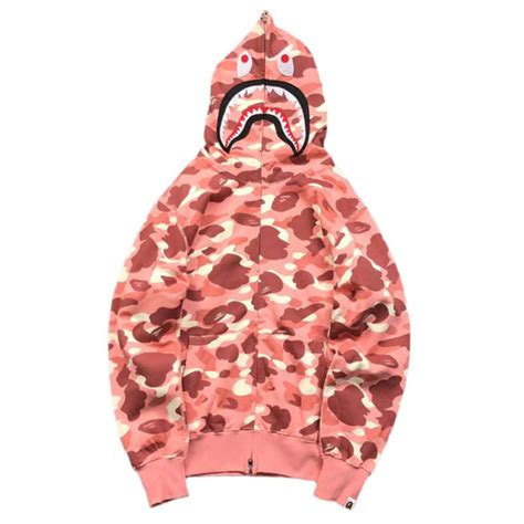 High Quality Bape Hoodies Reps Shark And Camo Phantom Kicks