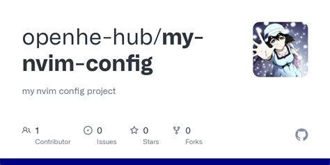 Github Openhe Hub My Nvim Config My Nvim Config Project