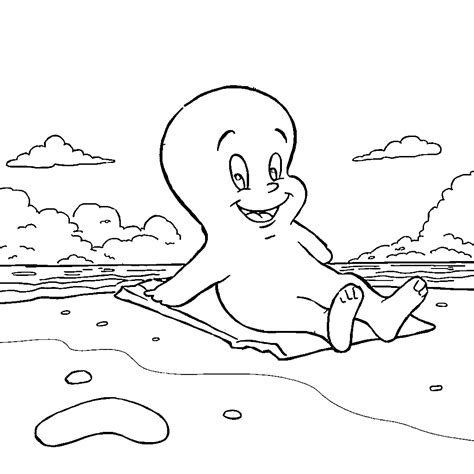 Best Casper Coloring Pages Free Printable Pdf