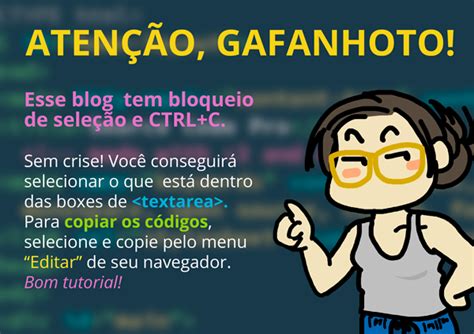 Caixa Para Códigos Html Textarea Para Os íntimos Coloridas E Legais ~ Eclypsia Artdesign