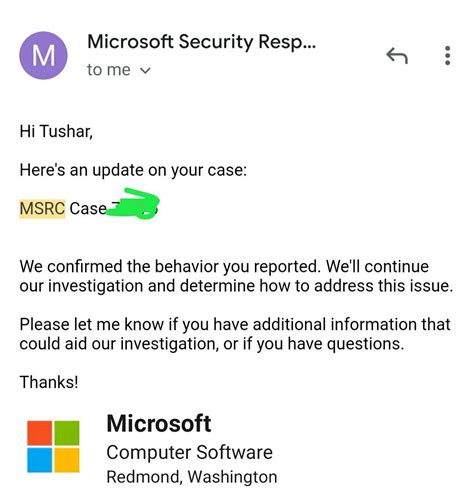 Tushar Jaiswal On Linkedin Security Bugbounty Msrc Cybersecurity Informationsecurity…