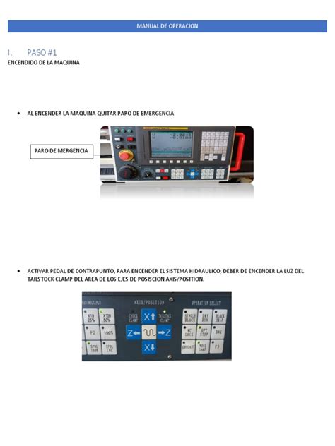 Manual De Operacion Control Fanuc Pdf Bienes Manufacturados
