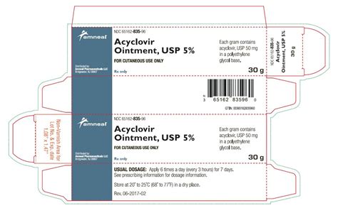 Acyclovir Ointment Fda Prescribing Information Side Effects And Uses