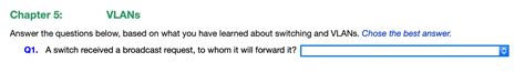 Solved Chapter VLANs Answer The Questions Below Based On Chegg
