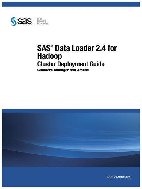 pdf cluster deployment guide documentation cdl