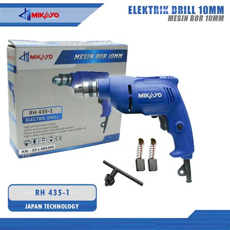 Jual Murah Mesin Bor Listrik Mm Bolak Balik Electric Drill Bor Kayu Beton Besi Tipe Putaran