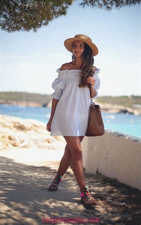 40 Ideas De Ropa De Playa Para Vestir Este Verano Largo Peinados Beach Picture Outfits