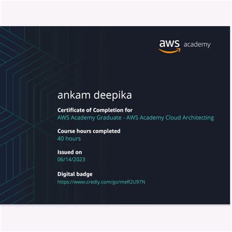 Ankam Deepika On Linkedin Amazonwebservices Cloud Aws