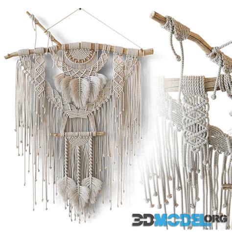 3d Model Macrame Panels