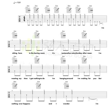 Lemon Tree吉他弹唱谱 苏慧伦 C调六线谱 老歌大叔 吉他堂