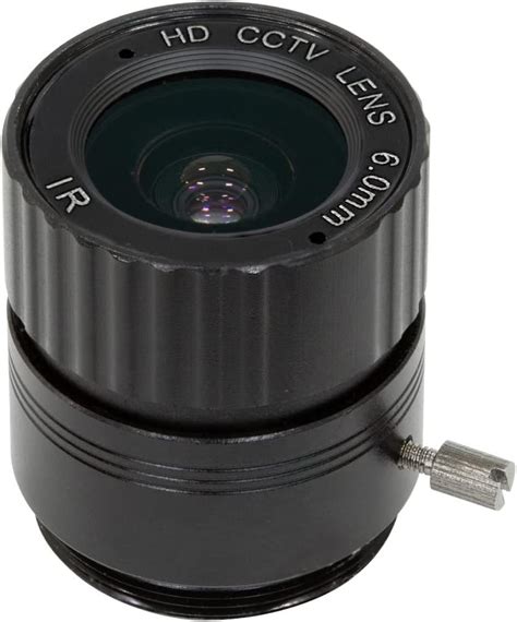 Amazon Com Arducam Lens For Raspberry Pi HQ Camera Wide Angle CS Mount Lens 6mm Focal Length