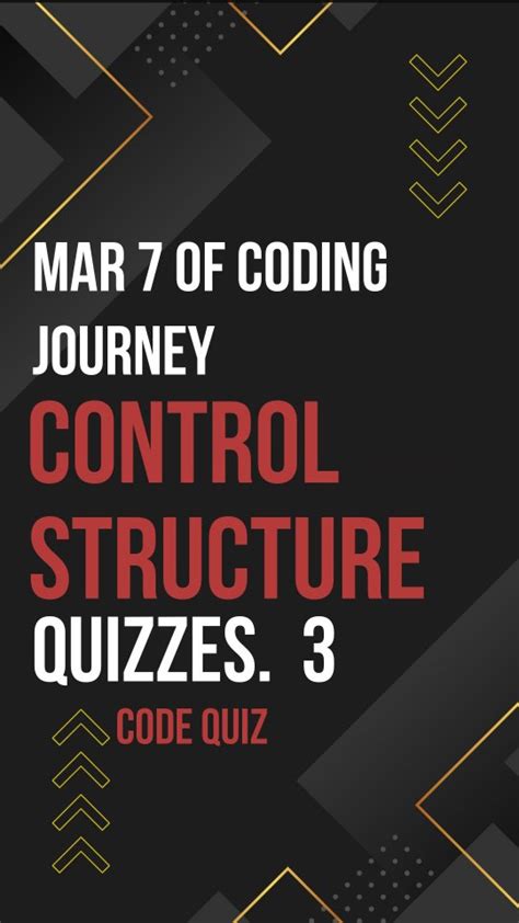 developerdiary march 7 c programming journey control structure quizzes 3 viral