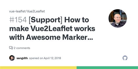 Support How To Make Vue2Leaflet Works With Awesome Markers Plugin