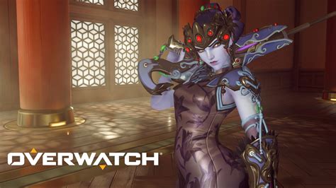 Kristen Perry Black Lily Widowmaker Overwatch Lunar New Year Year
