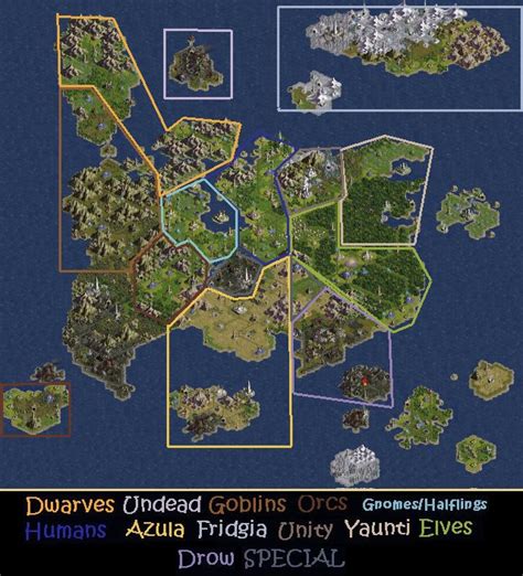 Dnd费伦地图dnd地图 伤感说说吧