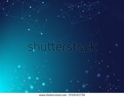 Big Data Information Blockchain Network Nodes Stock Vector Royalty Free Shutterstock