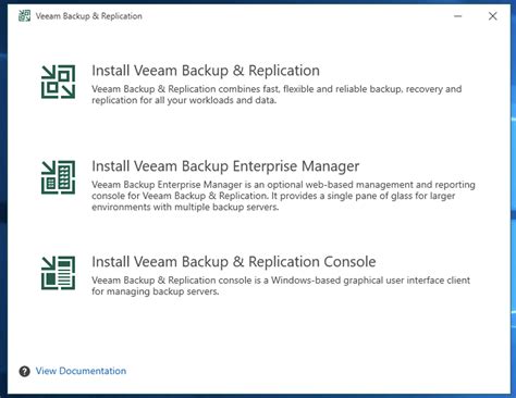 getting started with veeam backup and replication enterprise support