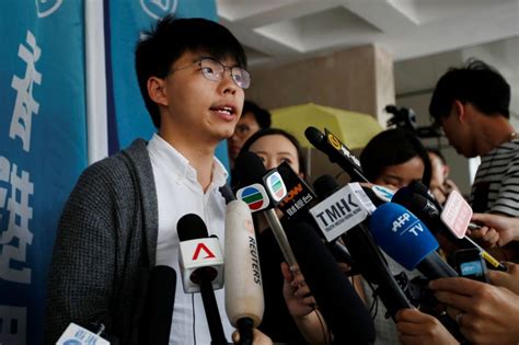 【行為嚴重、干擾司法】黃之鋒佔中案上訴遭駁回 立即入監服刑2個月 上報 國際