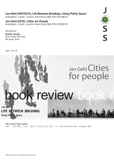 Pdf The Journal Of Space Syntax J S S