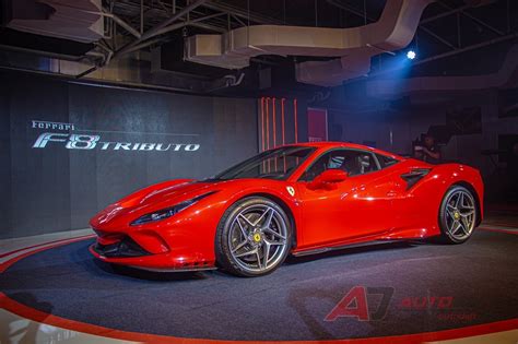 เปิดตัวรถใหม่ Ferrari F8 Tributo ครั้งแรกในไทย ค่าตัว 25 200 000 บาท