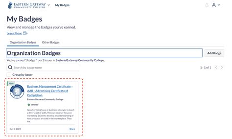 Badgr Printing A Digital Badge Certificate