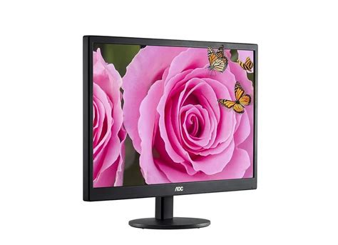 Aoc E Swhn Cm LED X Pixels Monitor With HDMI VGA Port Full HD At Rs