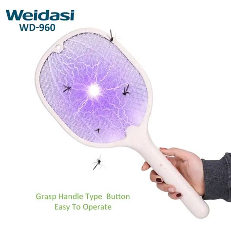Usb 해충 방제 모기 살인자 램프 충전식 파리 파리채 전기 모기 방망이 Weidasi Electric Appliance