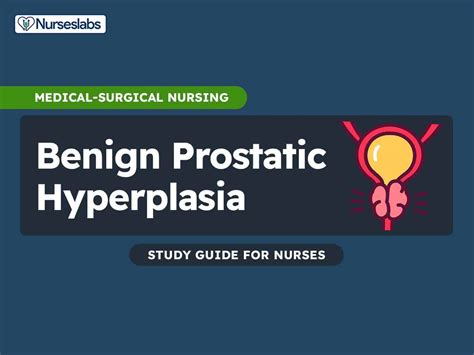 Benign Prostatic Hyperplasia Pathophysiology