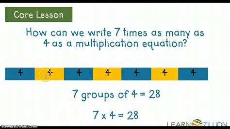 Creating Multiplicative Comparison Equations نورنا