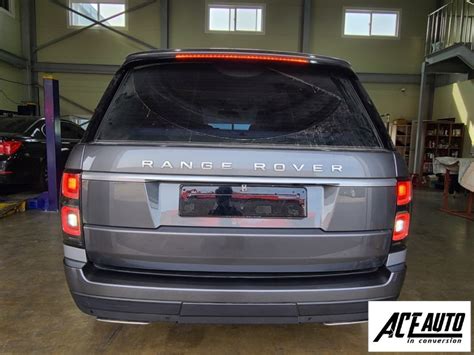 레인지로버 신형개조 사고 보험 수리 진행 L405 보그 전기형 에서 후기형 Kc인증 헤드라이트 적용 후 코딩 완료 네이버 블로그