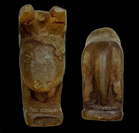 วัวธนู เขากระทิงแกะ หลวงพ่อน้อย วัดศรีษะทอง ตู่ สาละวิน