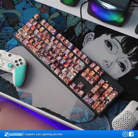 Jual Keycaps Ahegao Hentai PBT SATUAN Anime Waifu Manga Mechanical Keyboard Custom Shopee