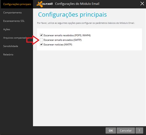 Avast 2014 Bloqueando Envio De E Mails Tutoriais Ti