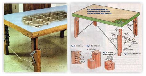 Woodworking Assembly Table Plans • Woodarchivist