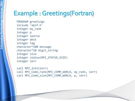 Ppt Mpi Parallel Programming Powerpoint Presentation Free Download