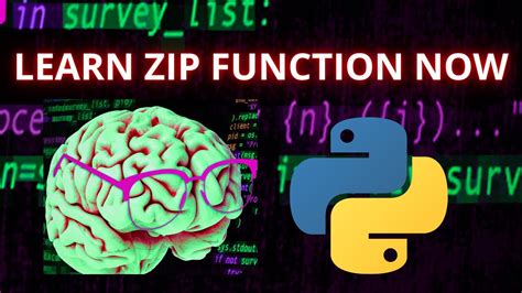Learn Python Zip Function Now Youtube