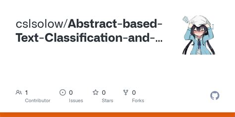 Github Cslsolow Abstract Based Text Classification And Keyword Extraction Challenge