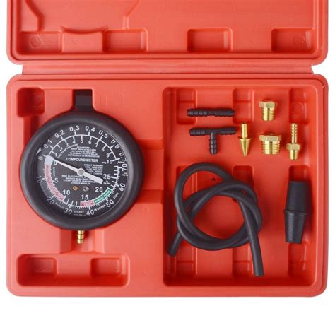 Fuel Pump Pressure Gauge Tester Easy Care Hardware