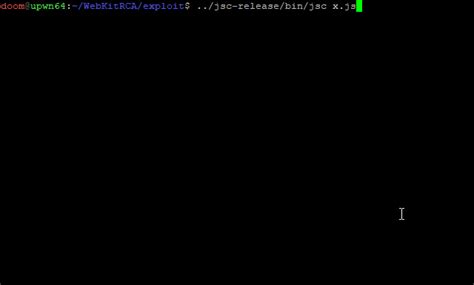 Weaponization Of A Javascriptcore Vulnerability Ret2 Systems Blog