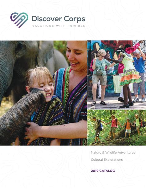 Discover Corps 2019 Trip Catalog By Amanda Disilvestro Flipsnack